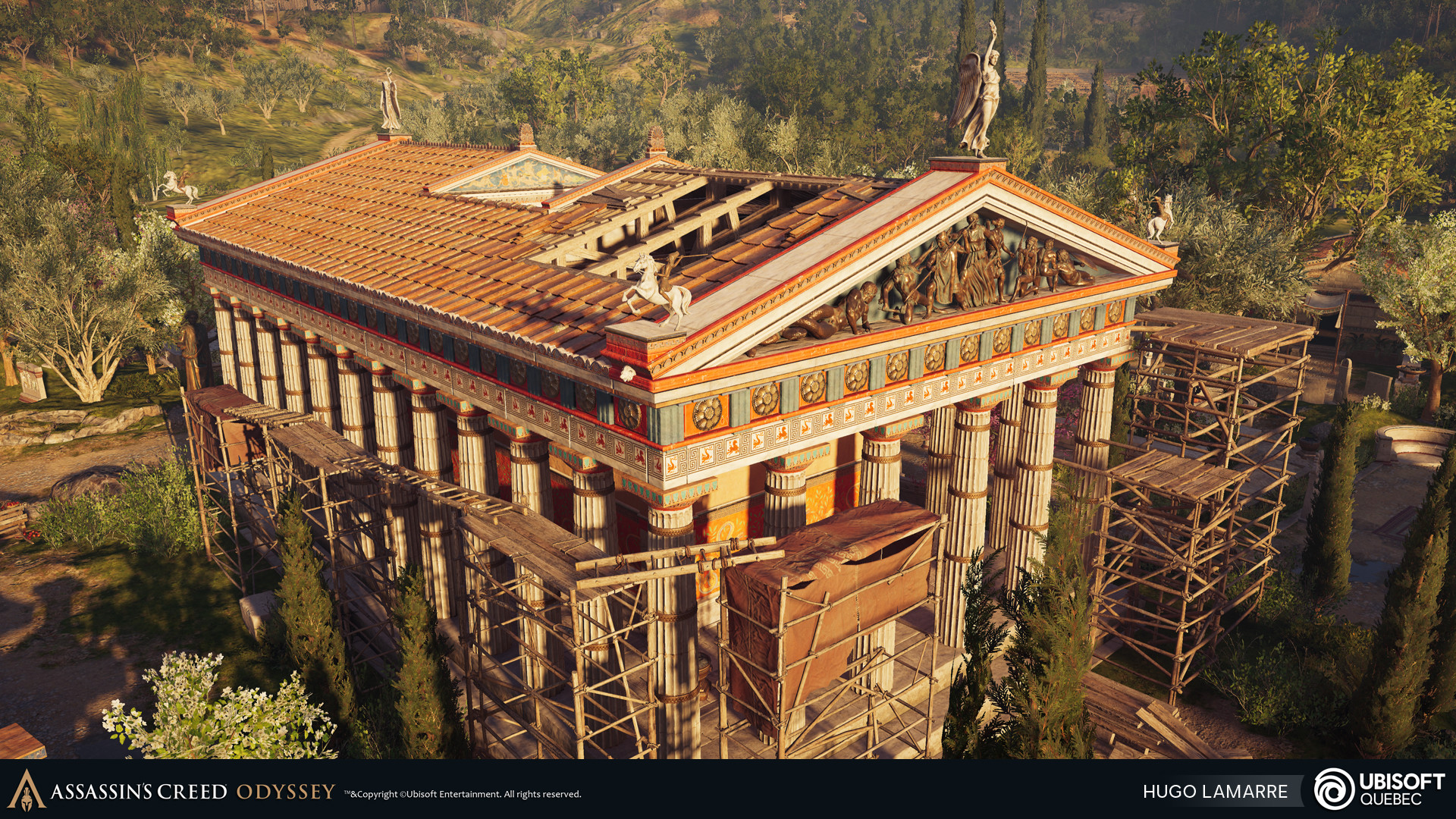HL - Assassin's Creed Odyssey - Limestone Temple Kit's And Landmarks
