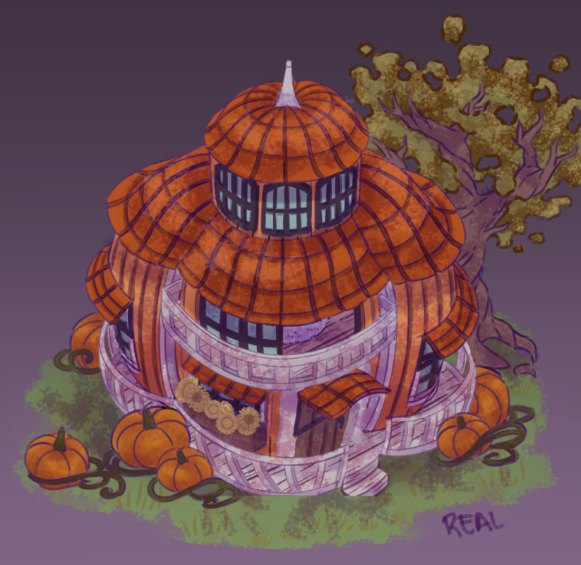ArtStation - Pumkin house