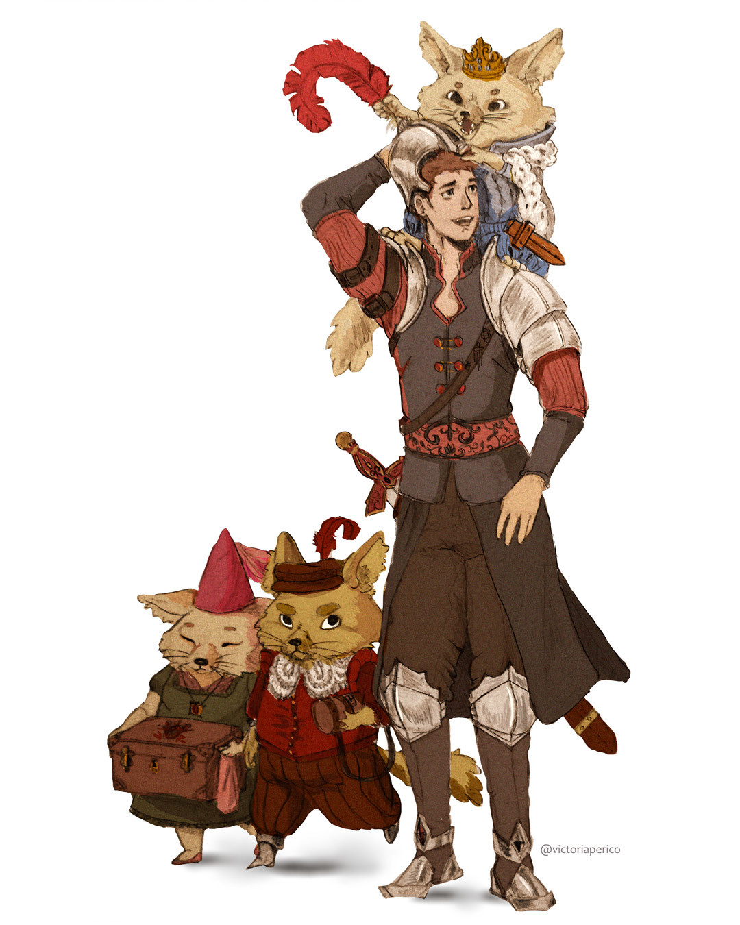 ArtStation - Escorting the Prince