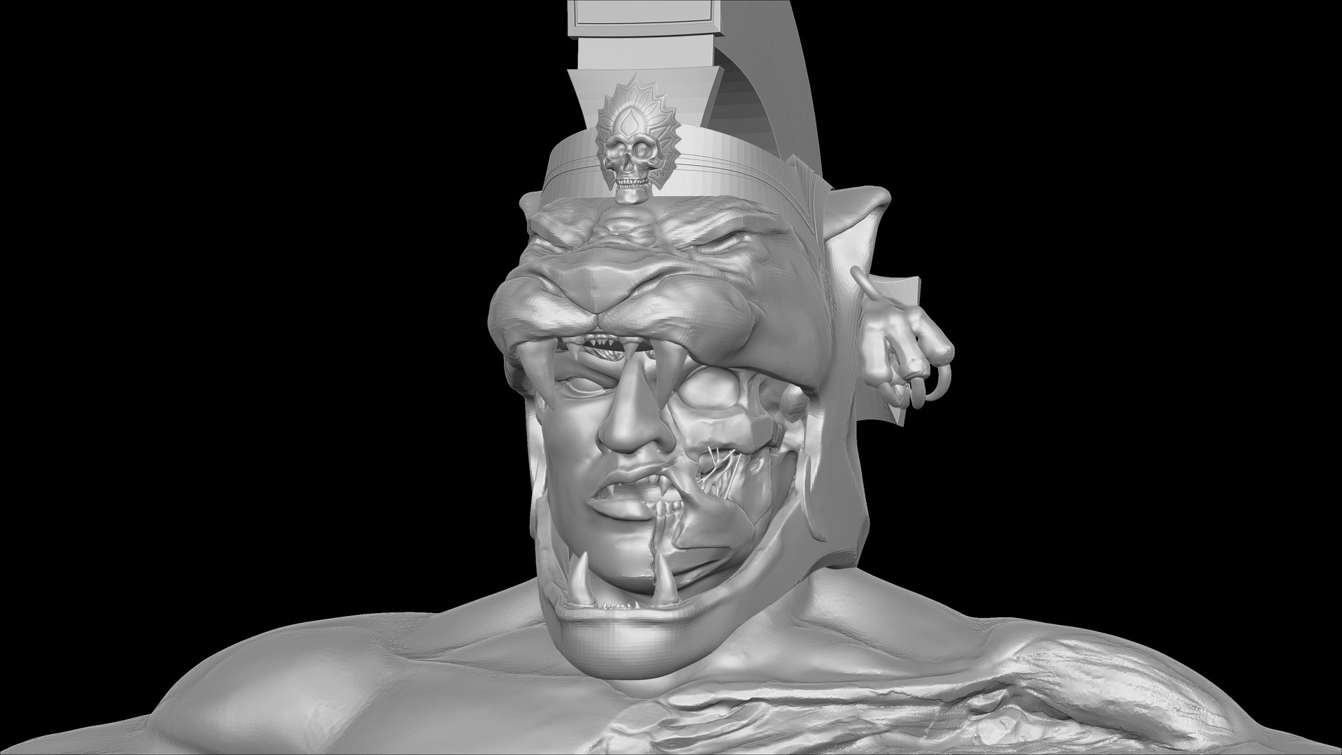 ArtStation - Aztec Revenant WIP 2