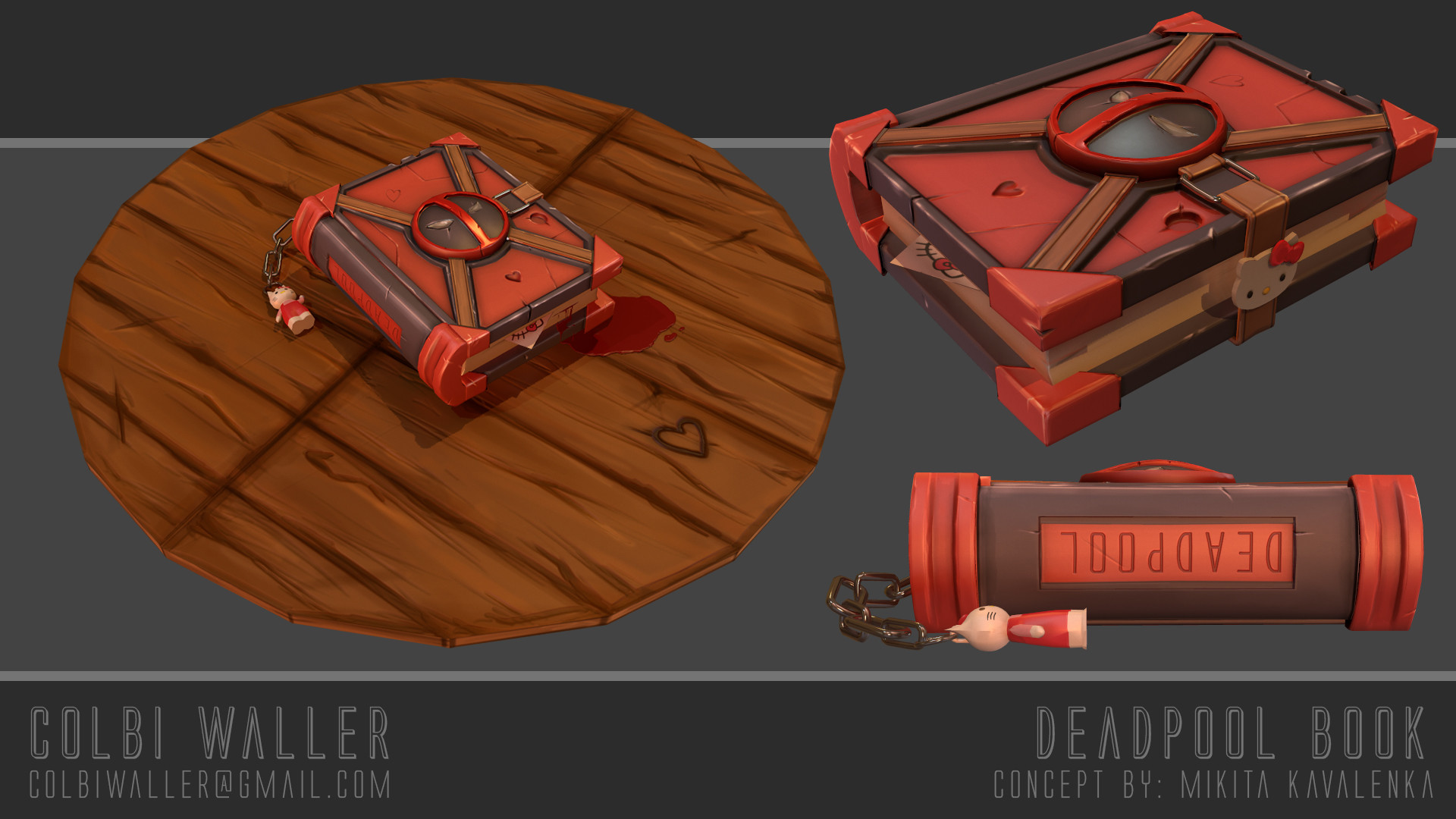 ArtStation - Deadpool Book