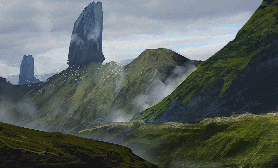 ArtStation - Mountain Side