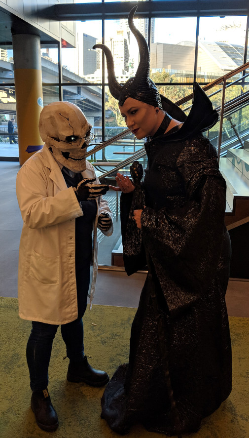 CaratsRitzy - [Undertale] WD Gaster Cosplay mask [2018 ver]