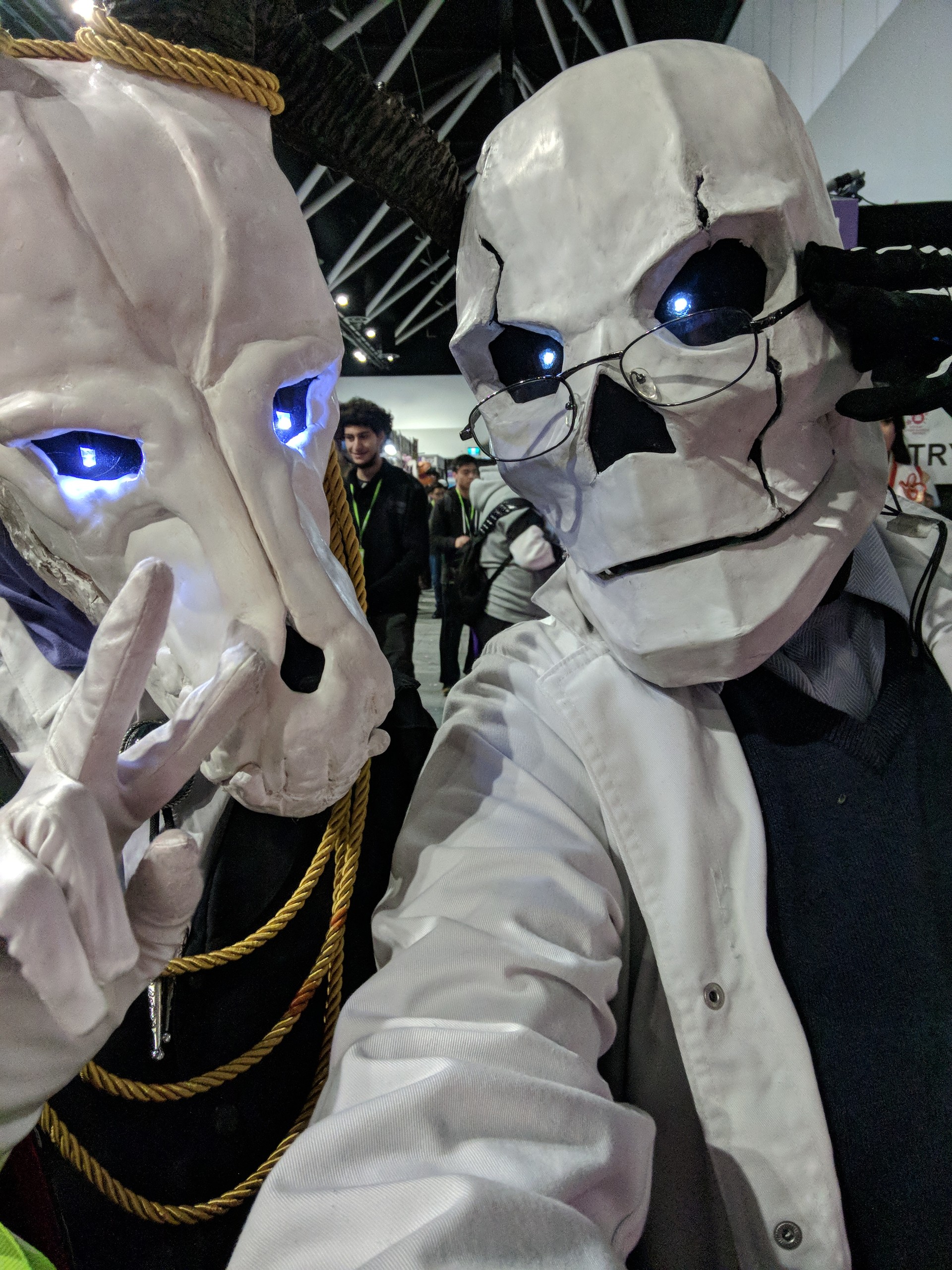 CaratsRitzy - [Undertale] WD Gaster Cosplay mask [2018 ver]