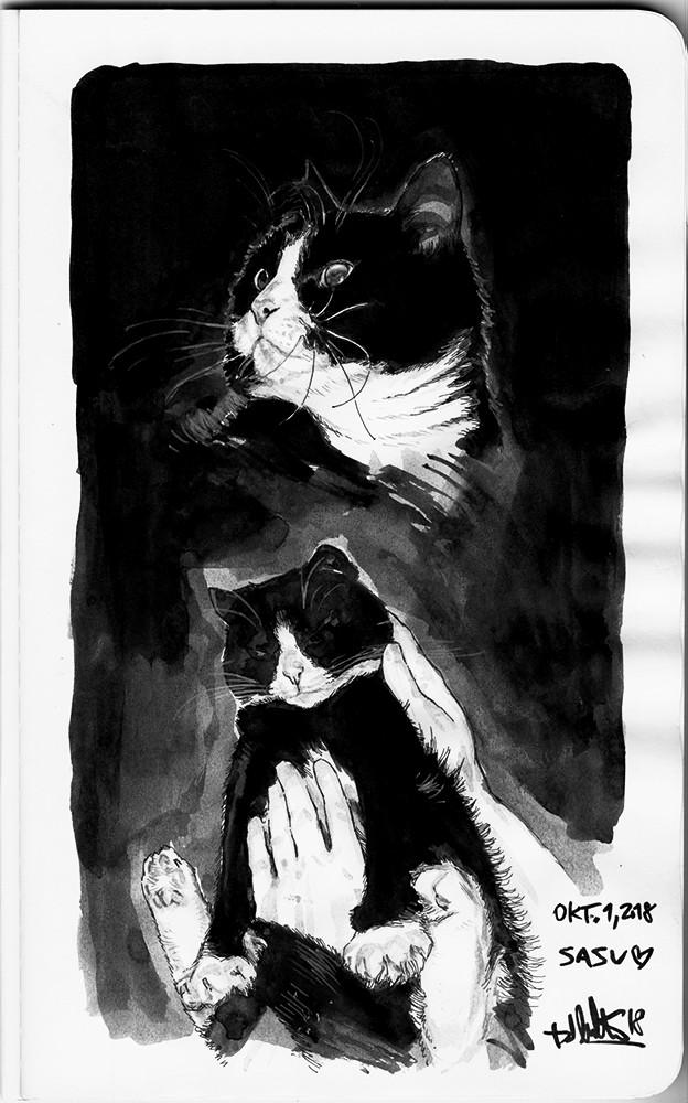 David Blatt - INKTOBER 2018 (THREAD)