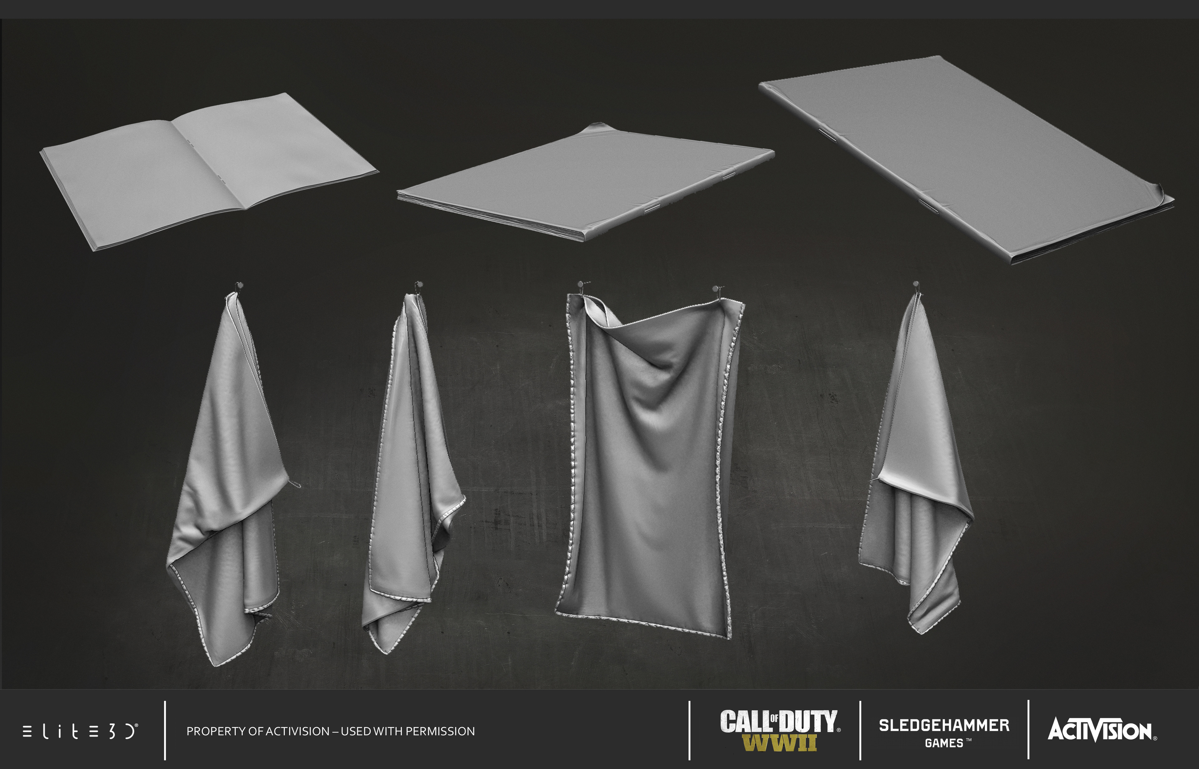 Alejandro Jareno - Portfolio - Call of Duty: World War II | Props