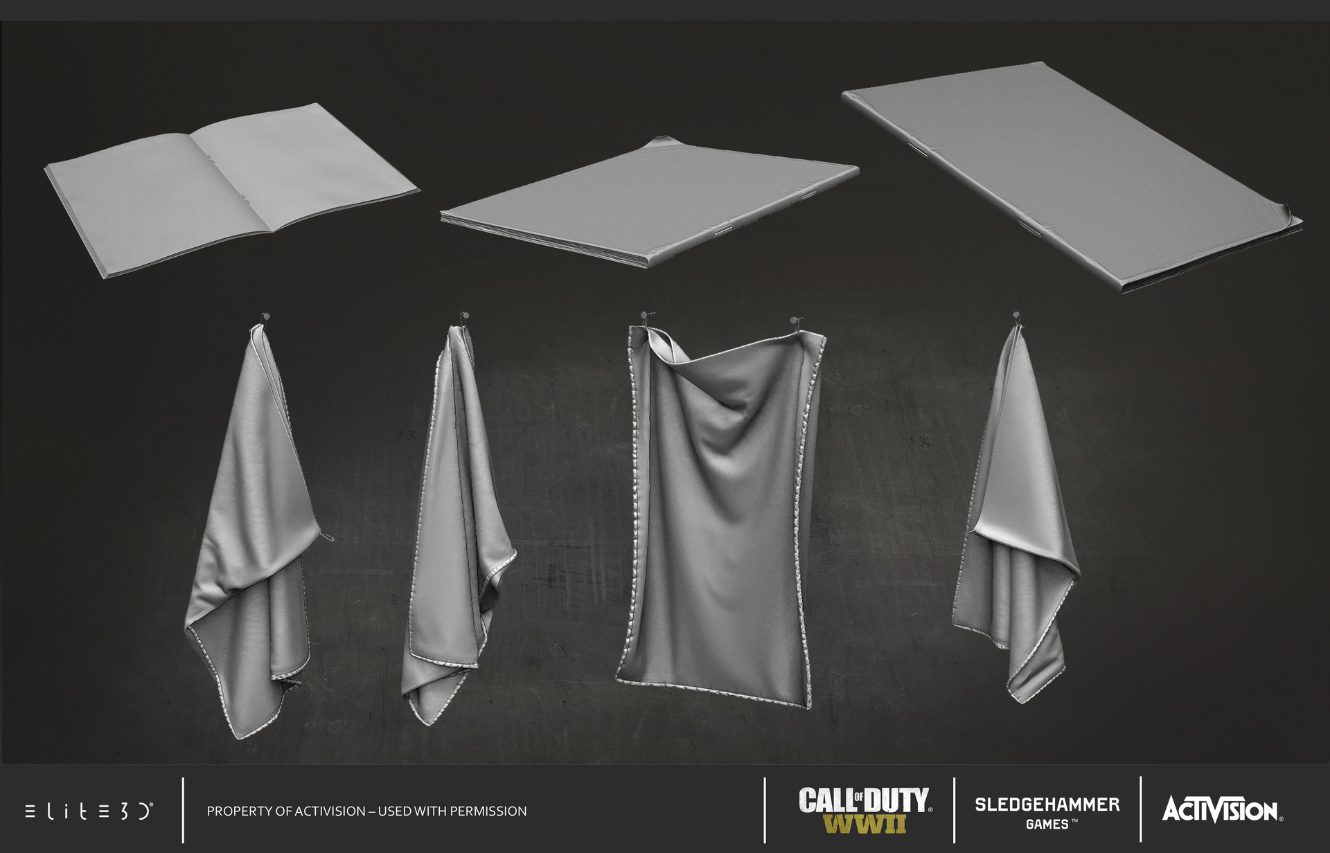 Alejandro Jareno - Portfolio - Call of Duty: World War II | Props