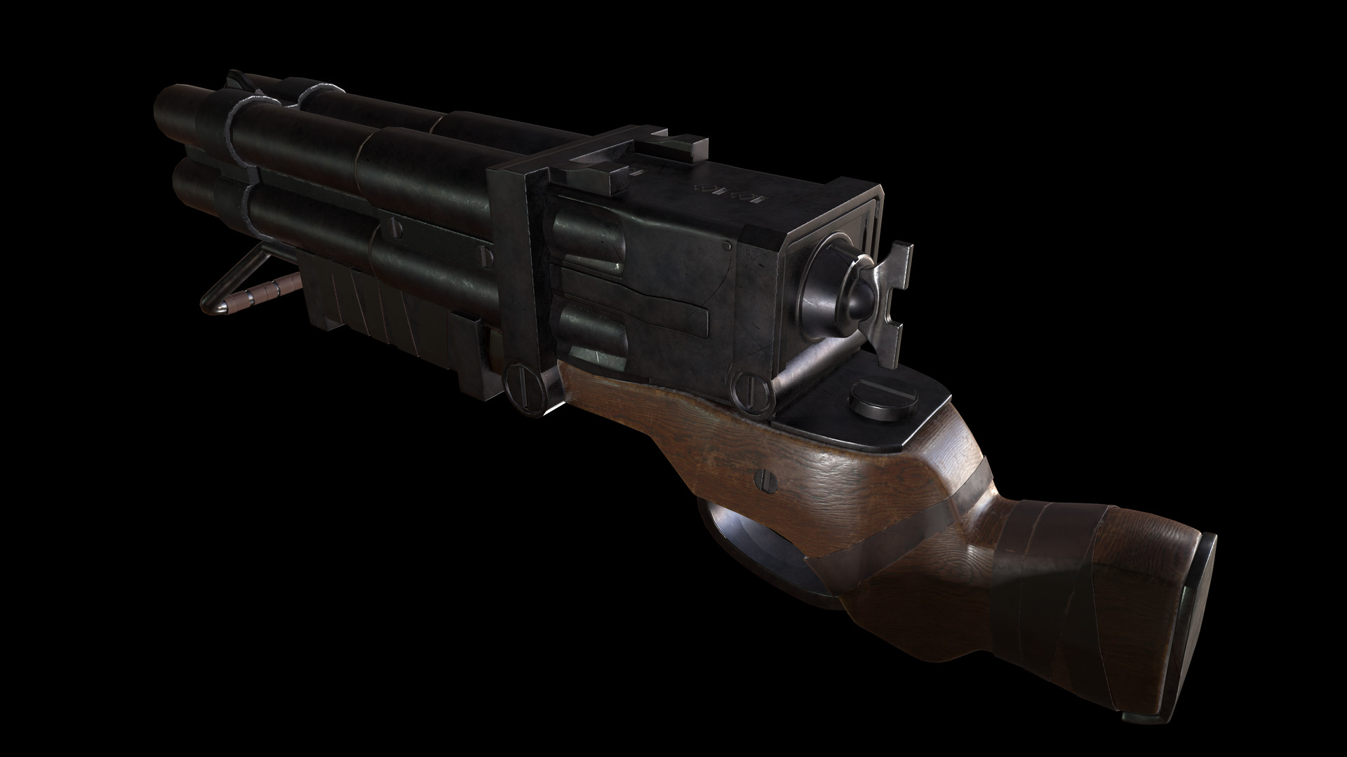 ArtStation - DD Shotgun by Tugodoomer