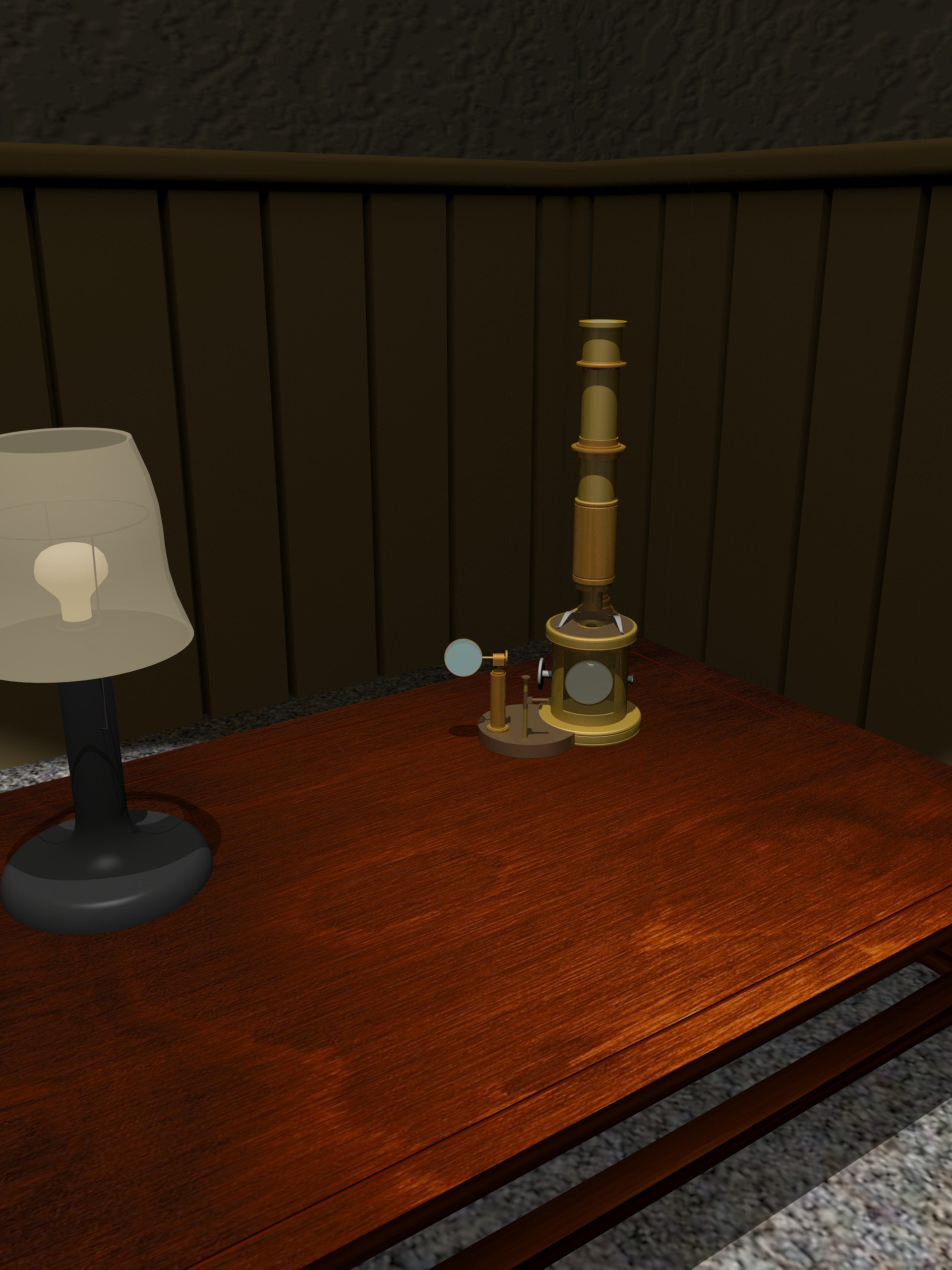 ArtStation - Microscope Model