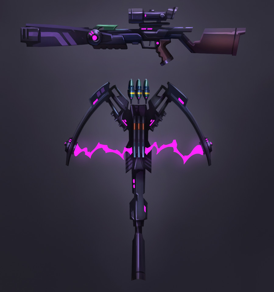 Vincent Maccioli - Various Weapon concepts