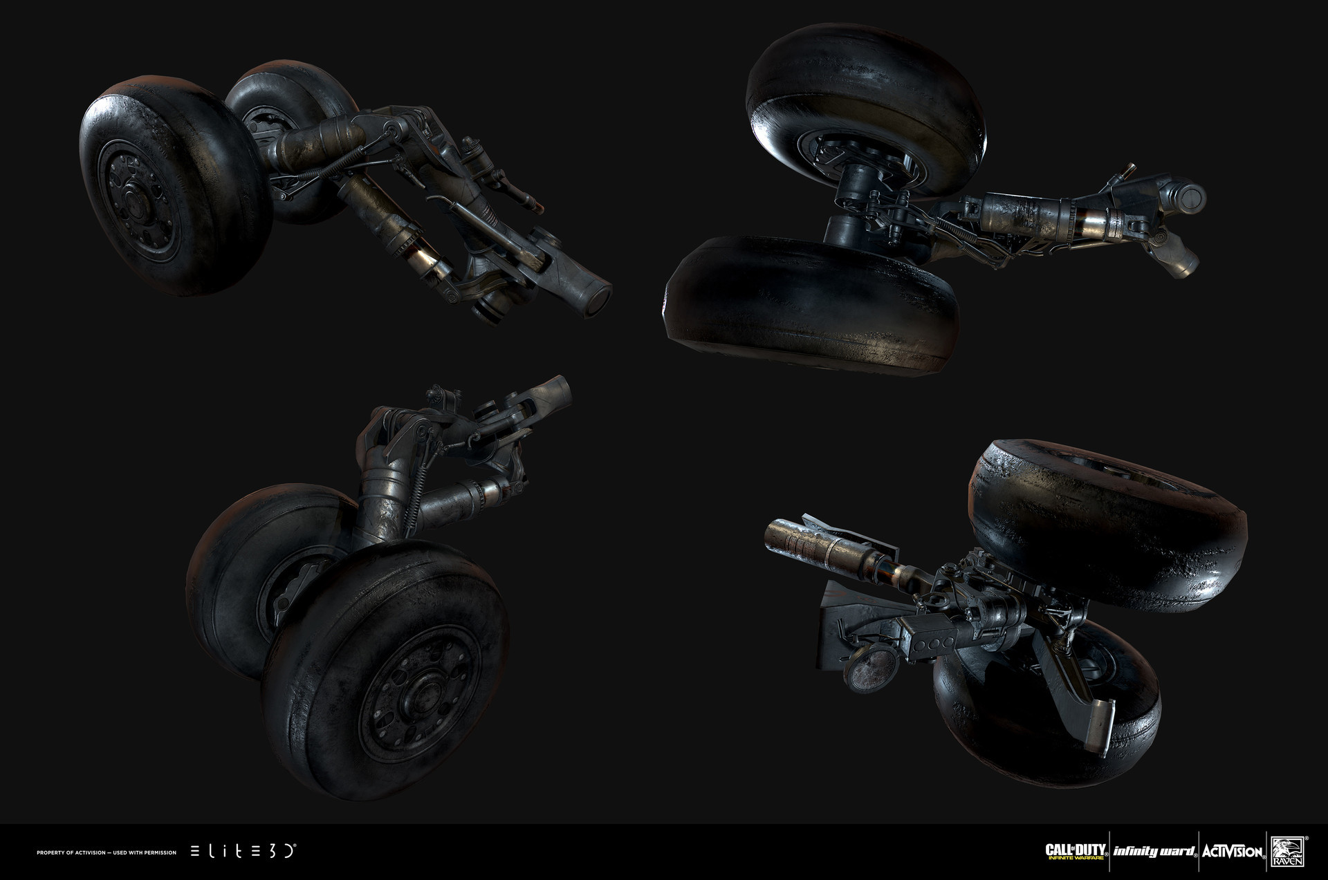 elite3d studio - In-game vehicles for Call of Duty: Infinite Warfare.