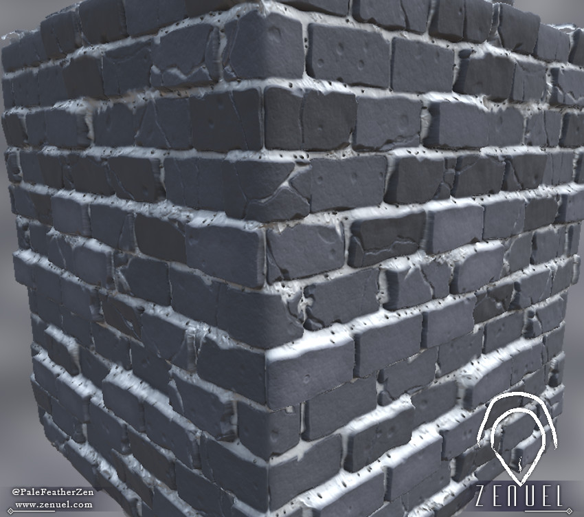 ArtStation - Frigid Temple Bricks