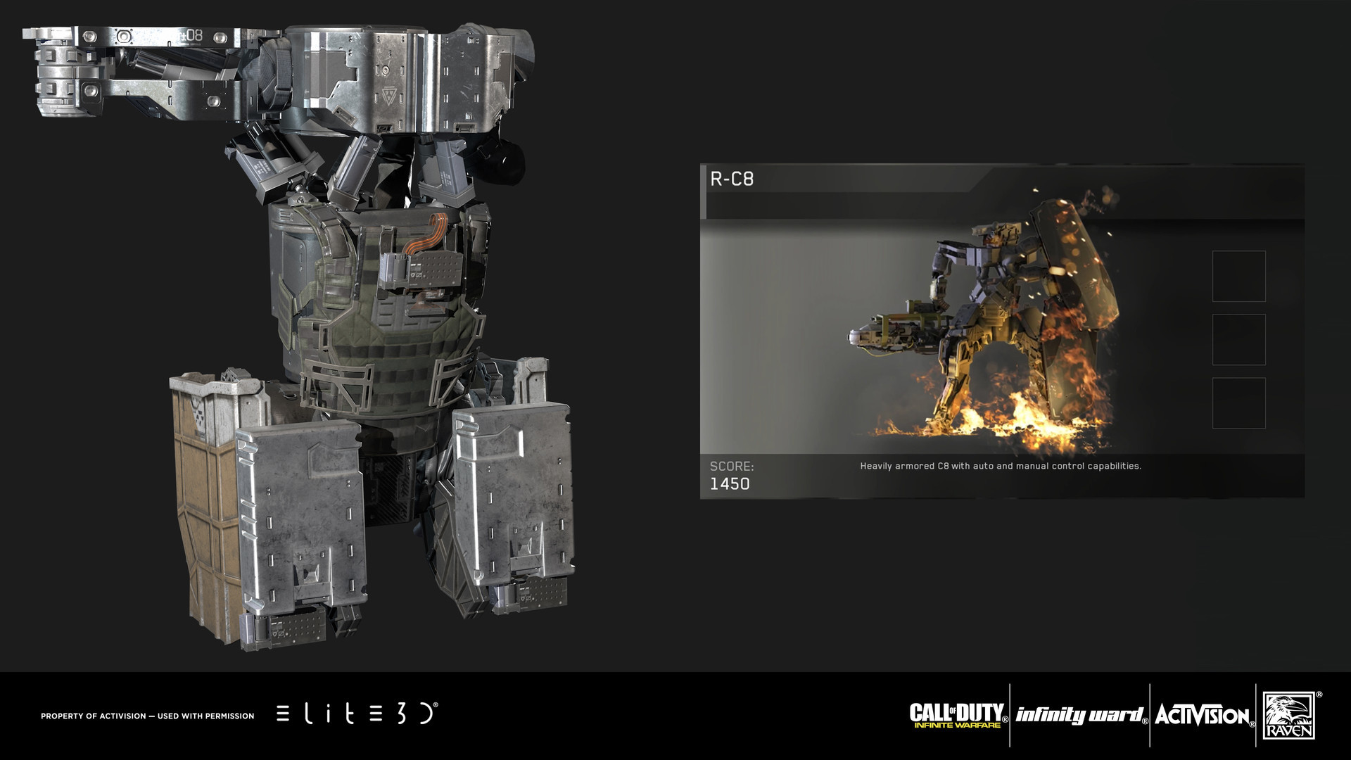 elite3d studio - Call of Duty: Infinite Warfare "SDF Assault Unit C8 ...