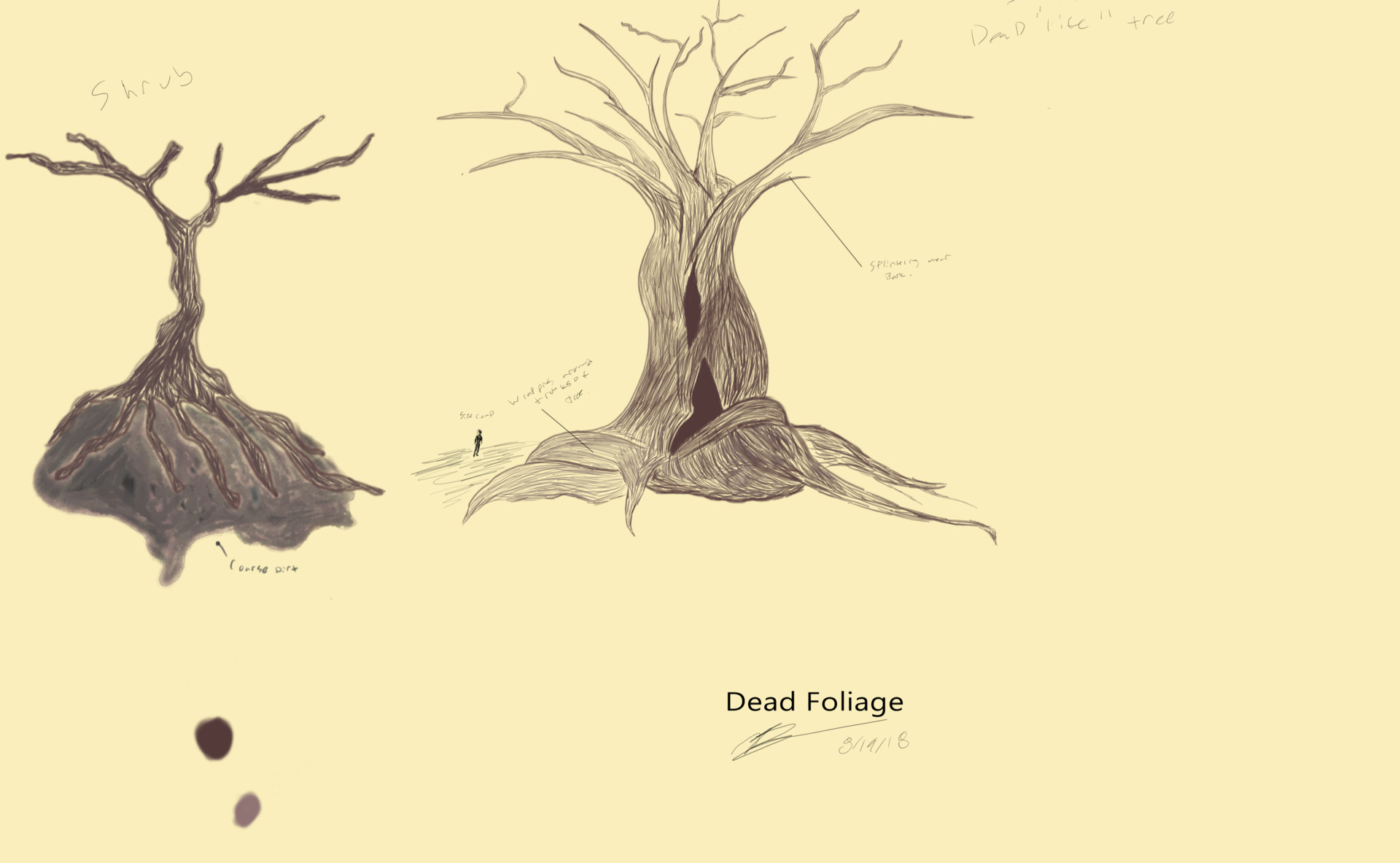 ArtStation - Foliage Example