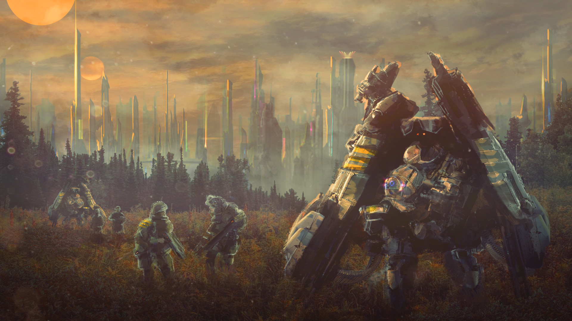 ArtStation - Military patrol