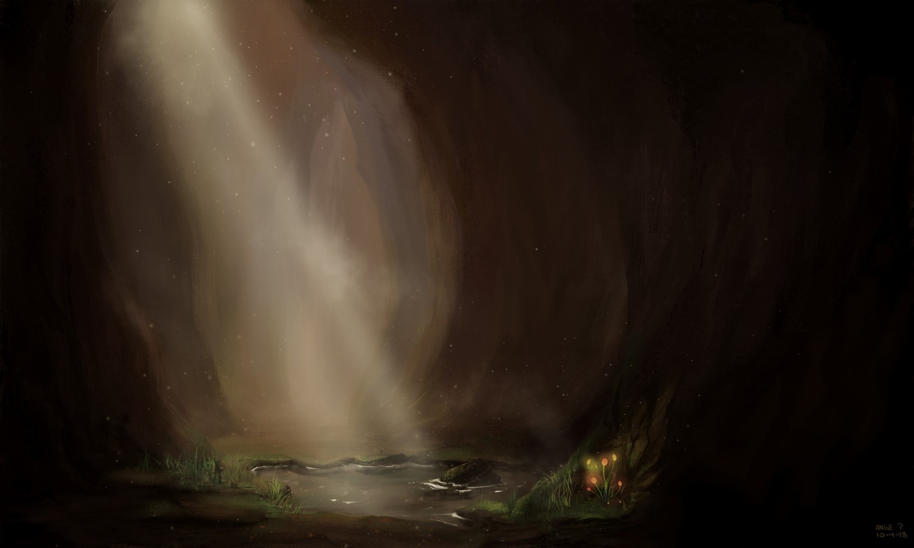 ArtStation - Hidden Cave