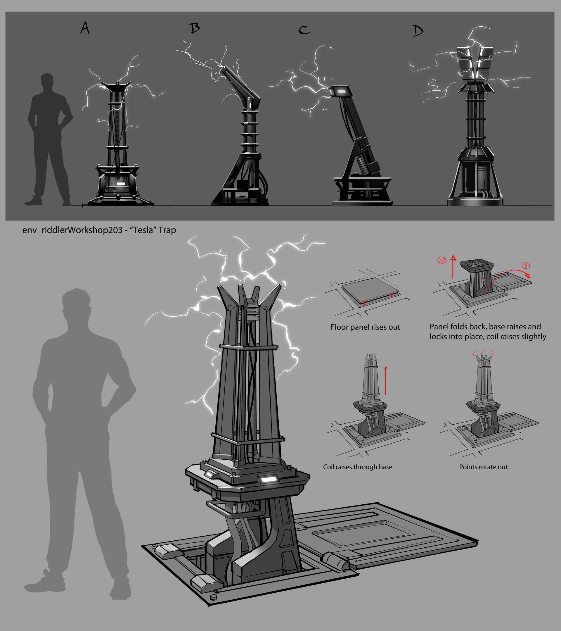 Gray Rogers - Batman - Various Props