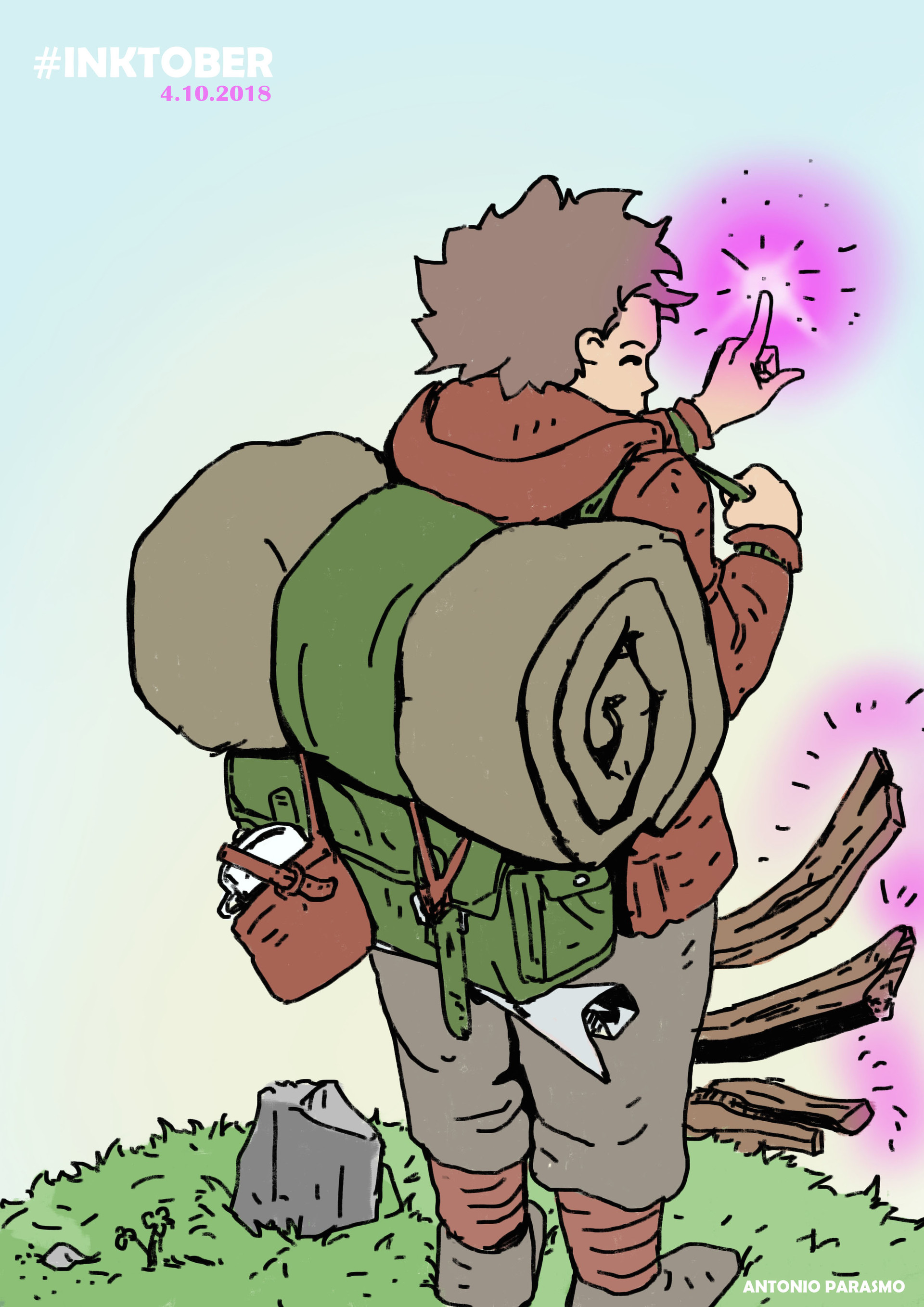 ArtStation - Inktober 2018 "SPELL"