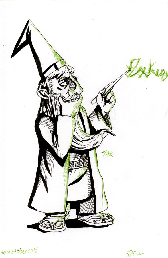 ArtStation - Daily Sketch: Spell
