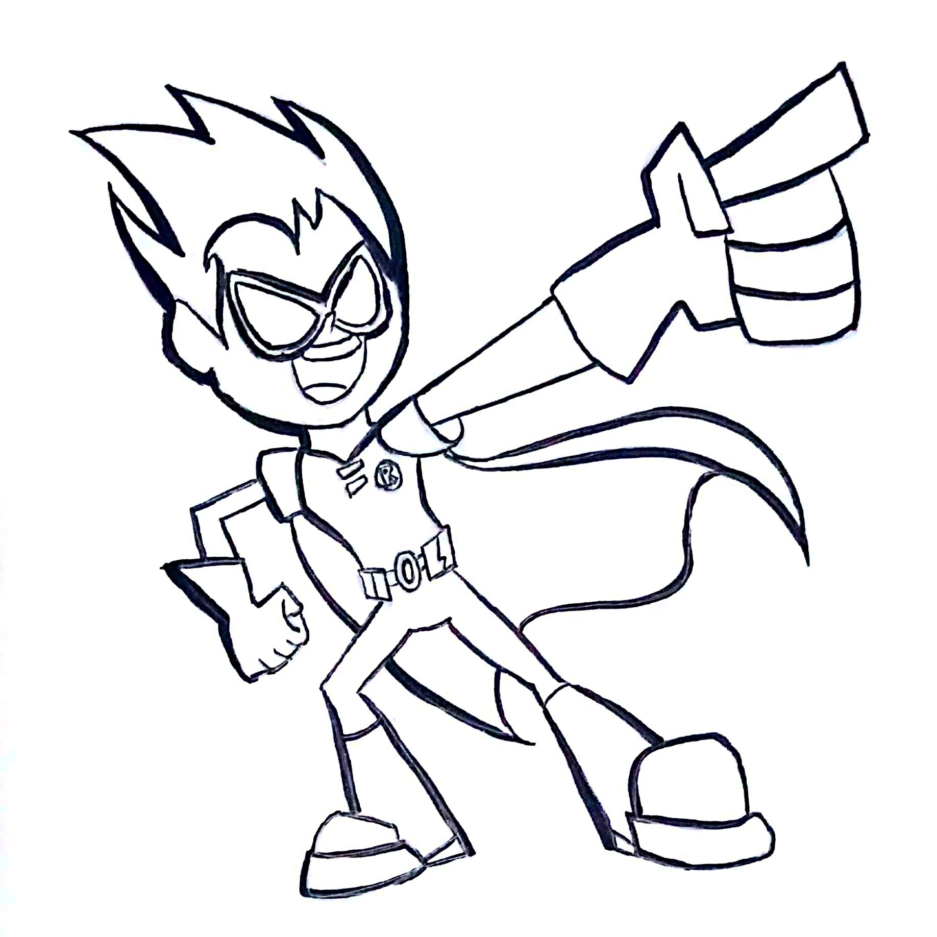 ArtStation - Robin - Teen Titans Go!