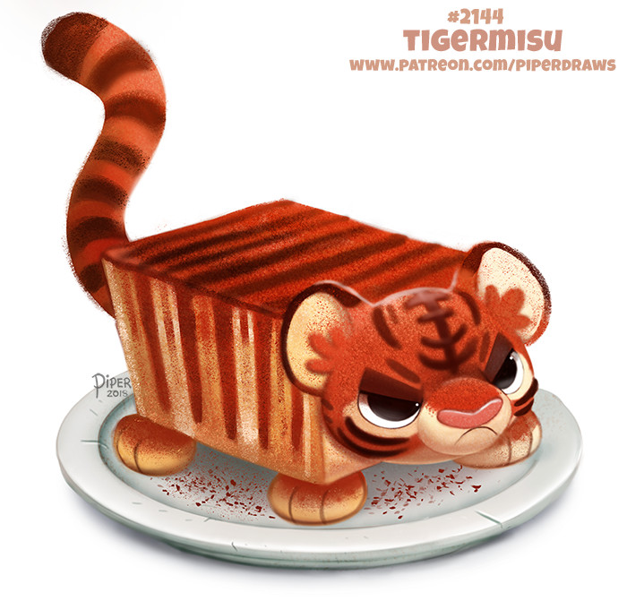 ArtStation - Daily Paint 2144. Tigermisu