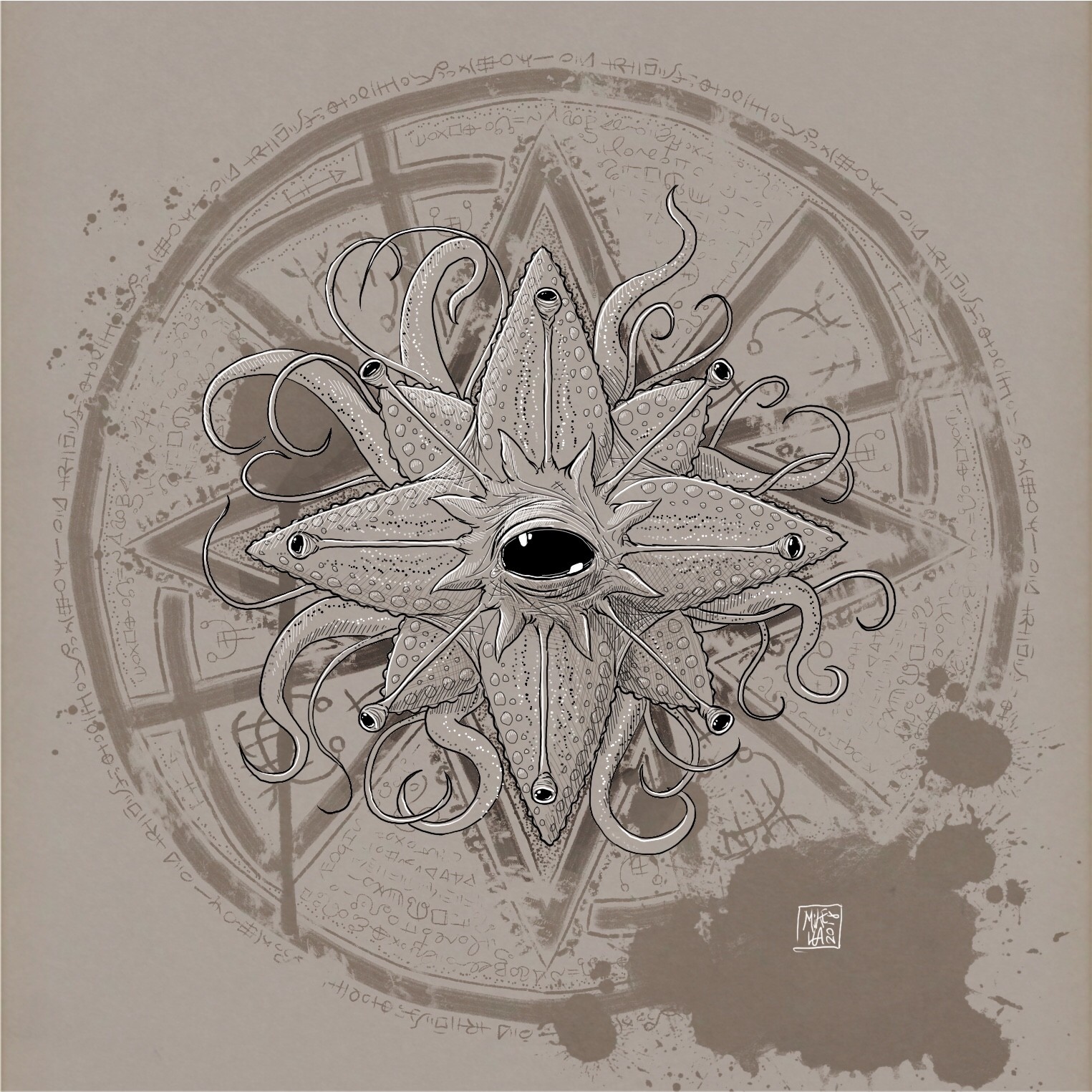 ArtStation - #inktober Day 4: “Spell”