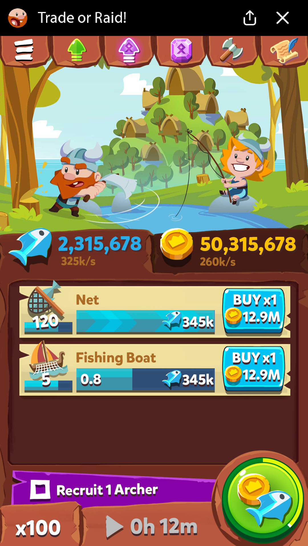 ArtStation - Raid or Trade - UI Screen