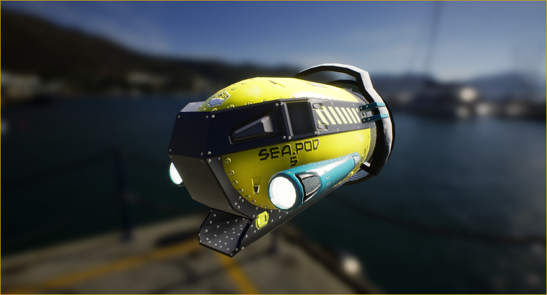 ArtStation - SEA POD 5 Game Ready