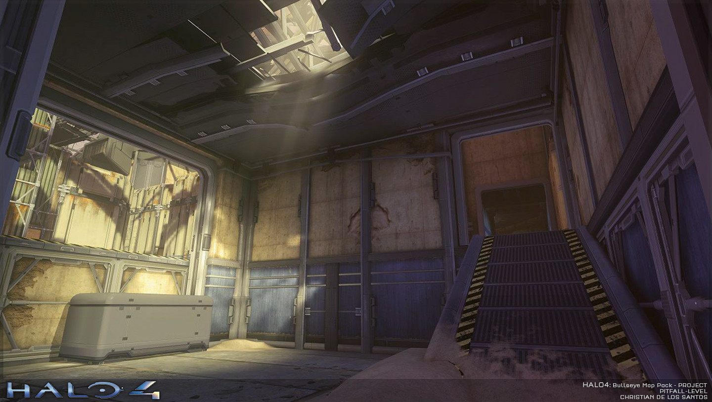 Christian de los Santos - Halo 4: Pitfall Map - Bullseye Map Pack
