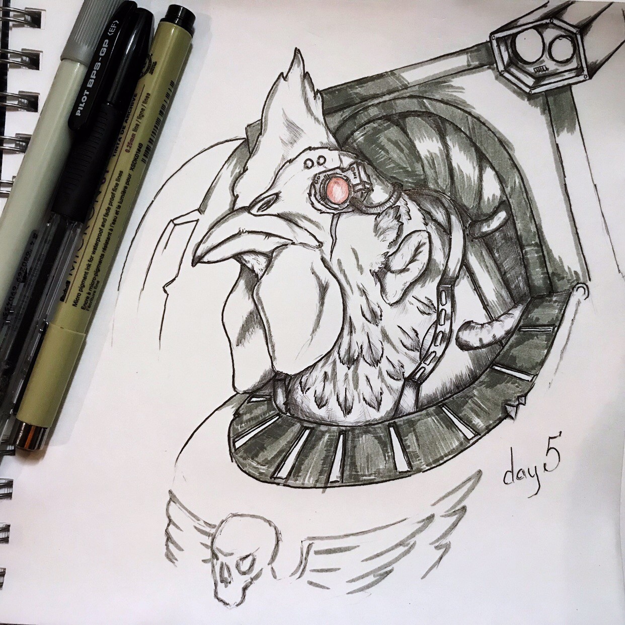 ArtStation - Day 5 Chicken