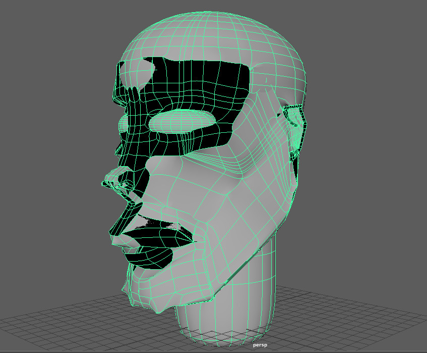 ArtStation - Maya head I am still working on