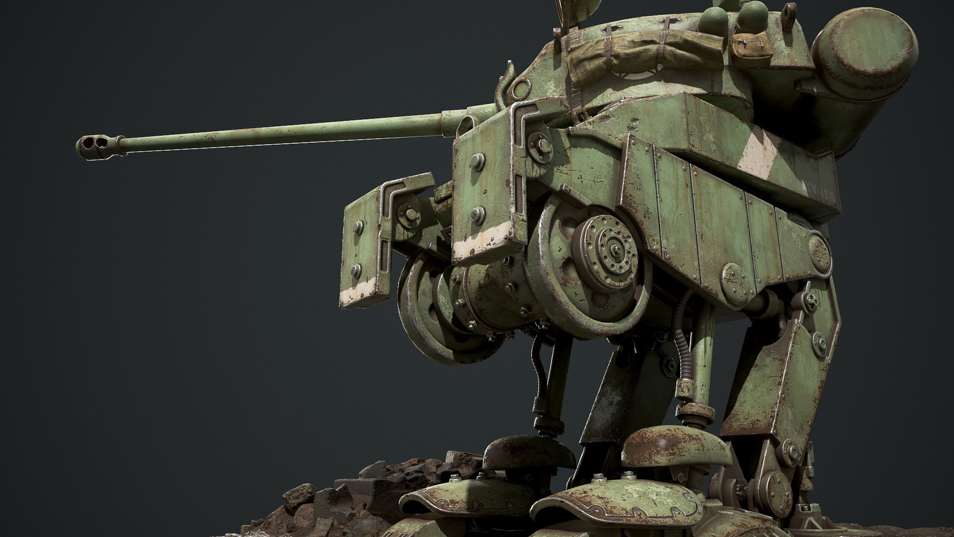 Joel Dabrosin - Mech - Dust Tactics Pounder