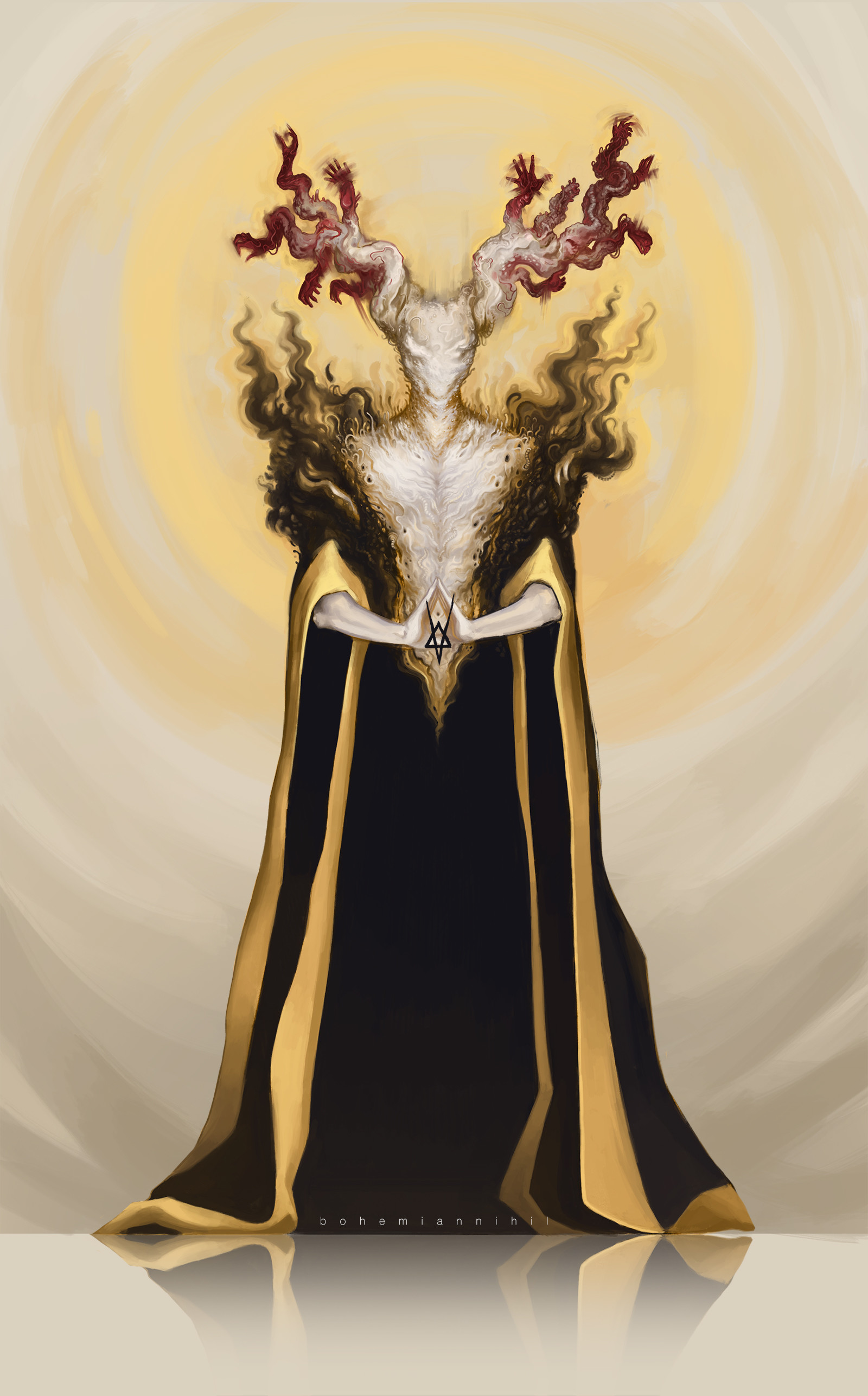 ArtStation - Angor, the demon of anxiety