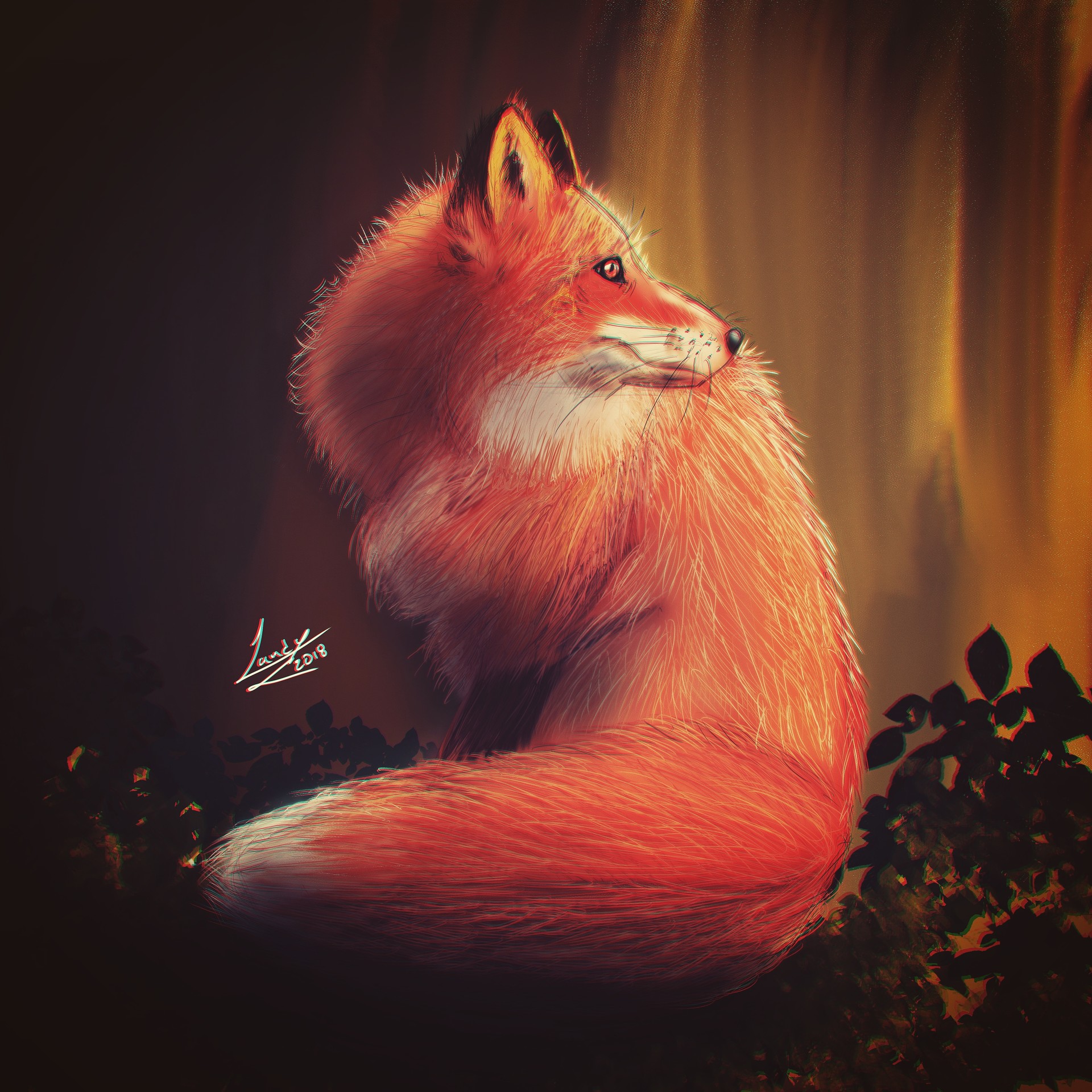 ArtStation - The fox.