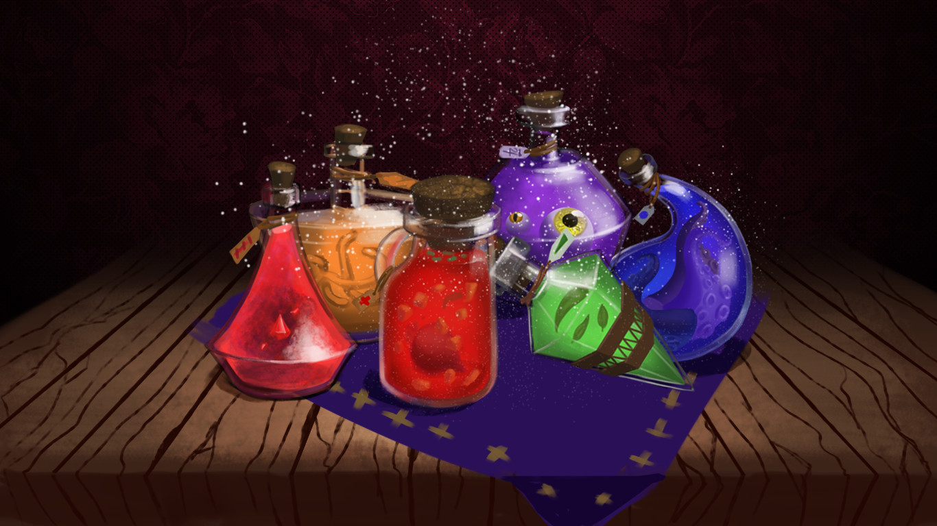 ArtStation - Finest potions