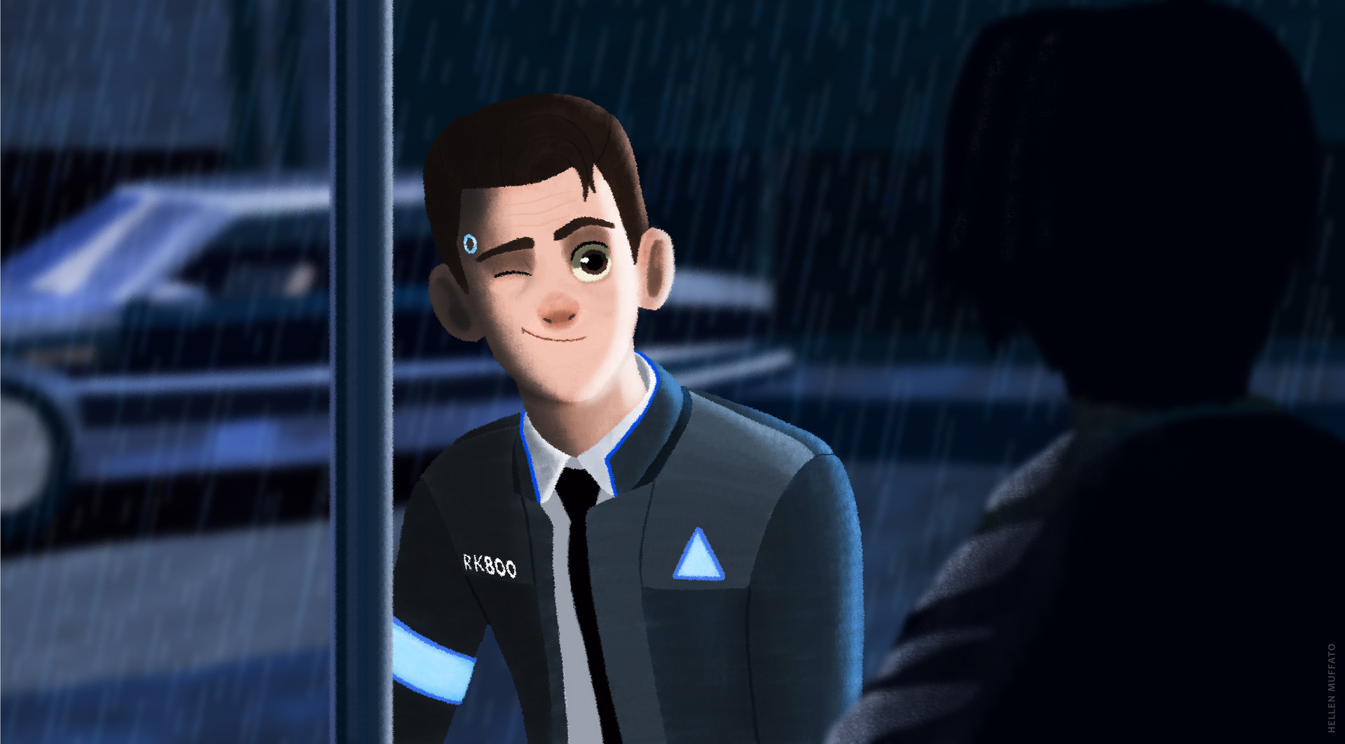 ArtStation - Connor - Detroit: Become Huma)