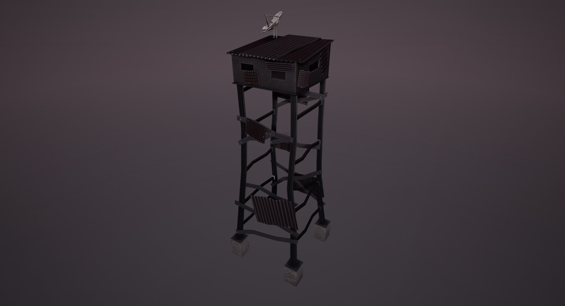 Bjarki Már Sigurðsson - Scrapocalypse - Stylized Towers