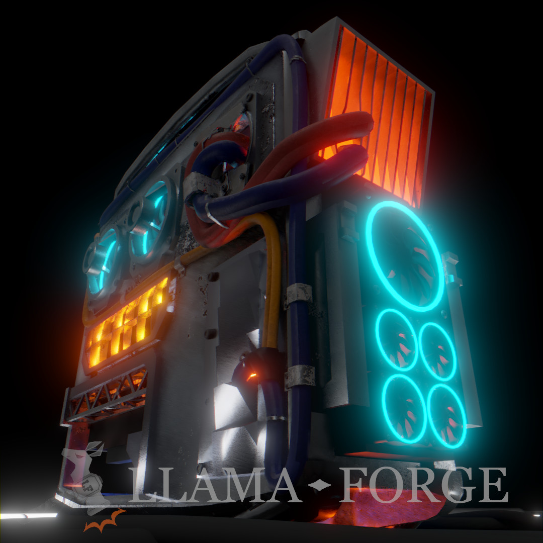 Hugh Barrow - CyberPunk 2077 PC case mod