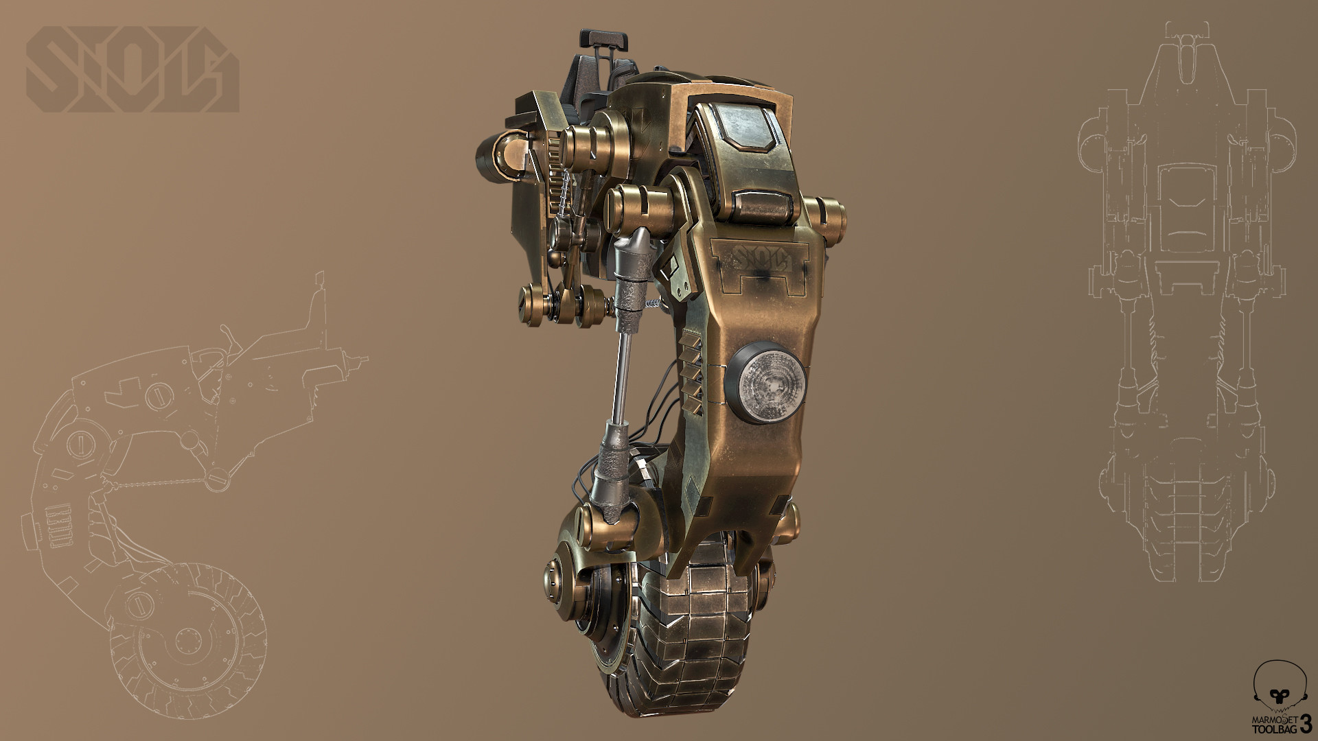 ArtStation - Mono Bike