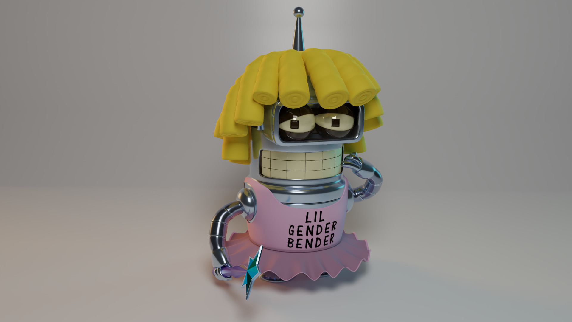 ArtStation - Bender would be a bad Minion