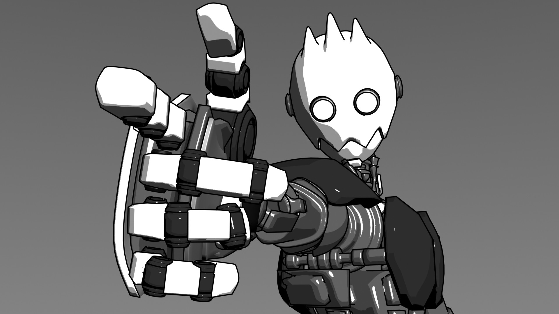 ArtStation - Mecha Bot - 0vvO