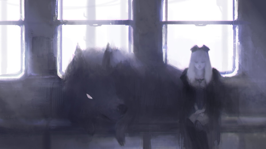 ArtStation - Wolf's Train Ride