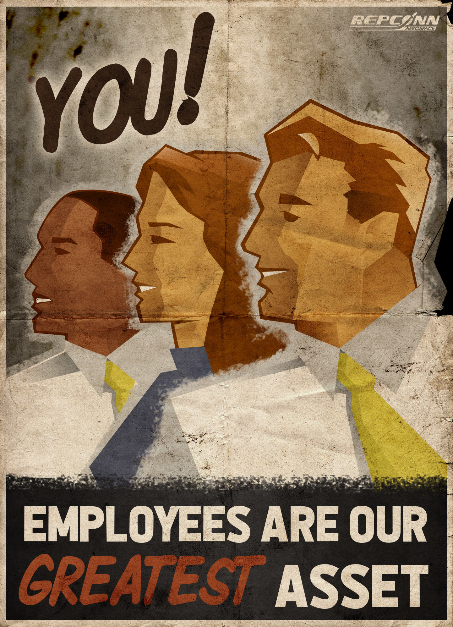 ArtStation - REPCONN POSTER - Greatest Asset