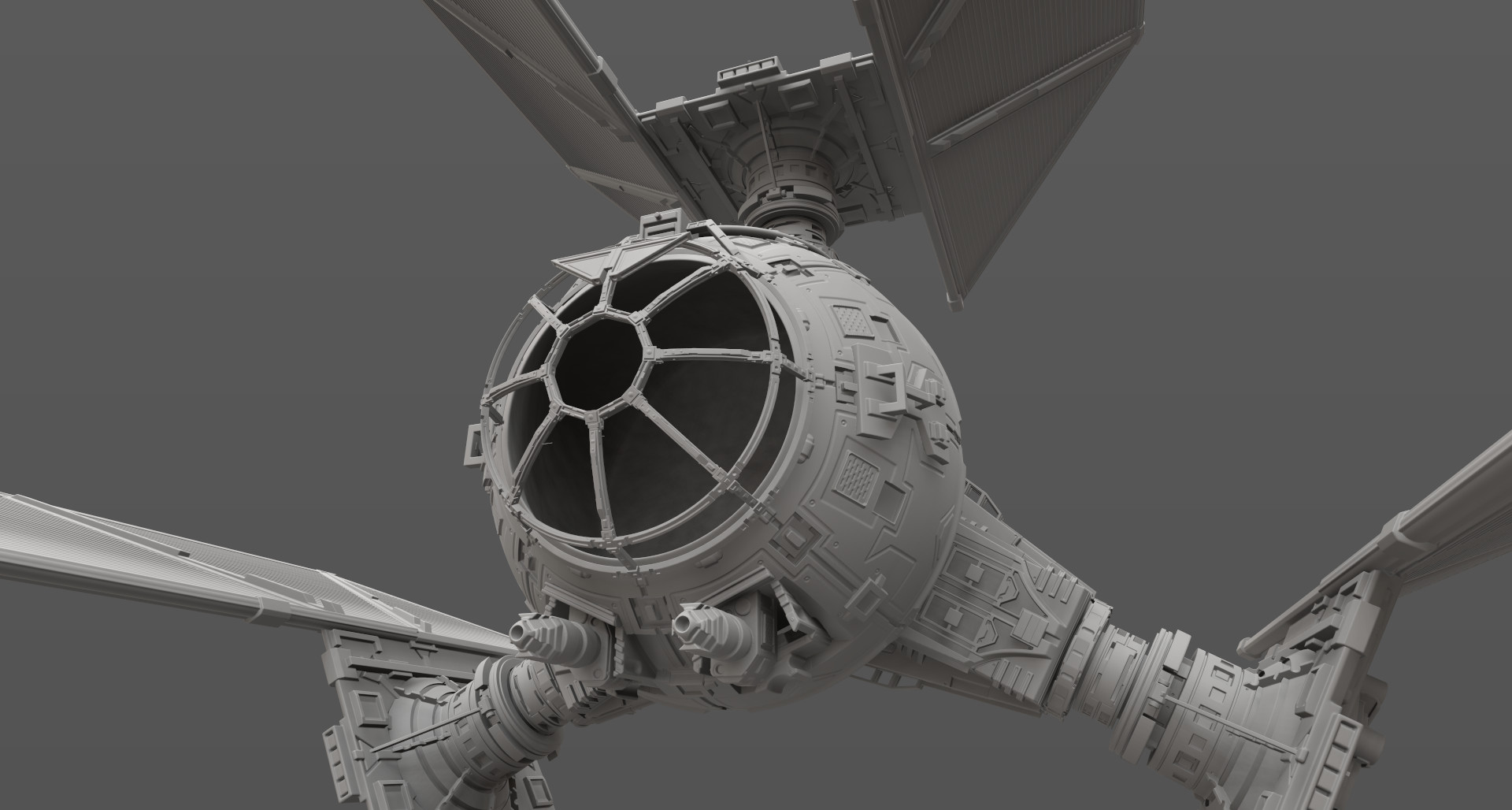 ArtStation - TIE/D Defender Elite