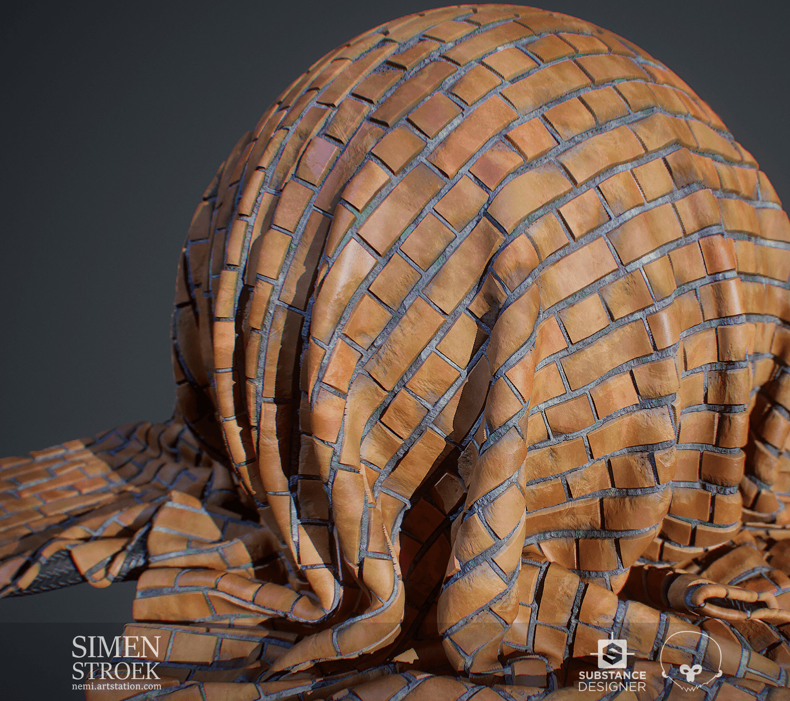 Simen Stroek - Brick Wall Substance