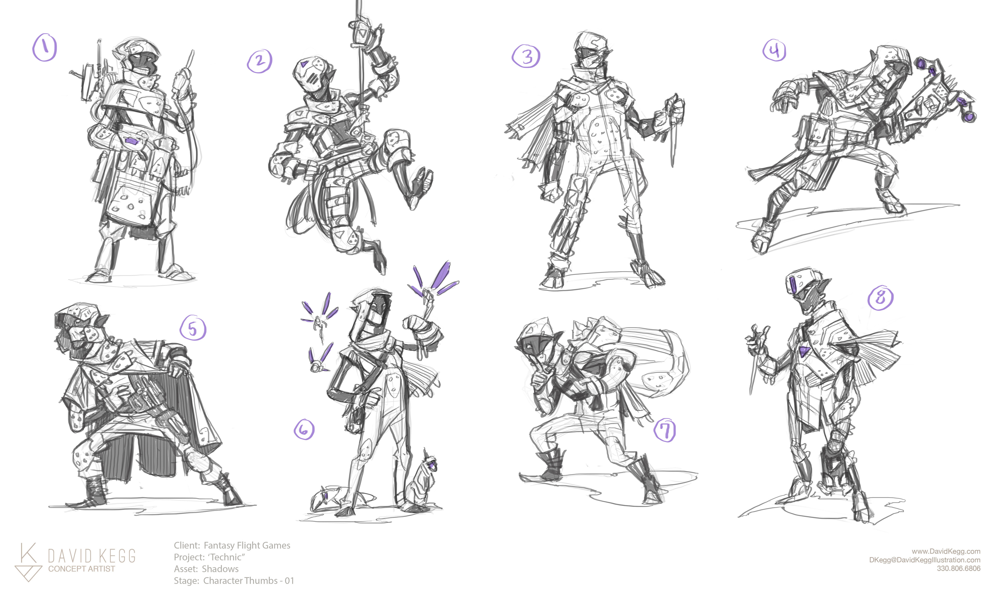 David Kegg - Concept Artist and Illustrator - KeyForge Concept Design ...