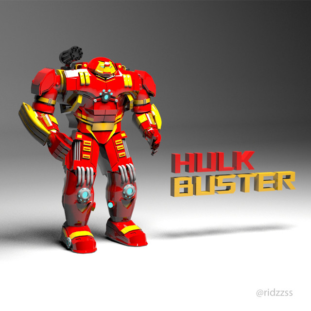 ArtStation - HULK BUSTER