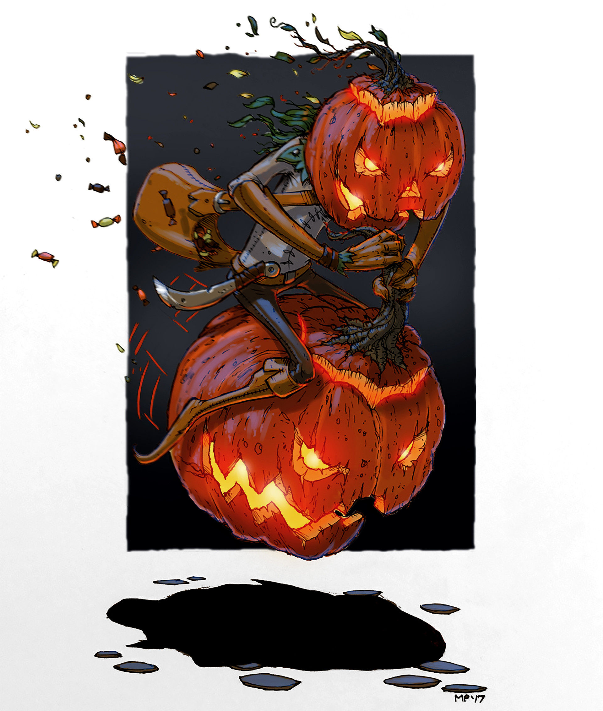 ArtStation - Pumpkin Rider!