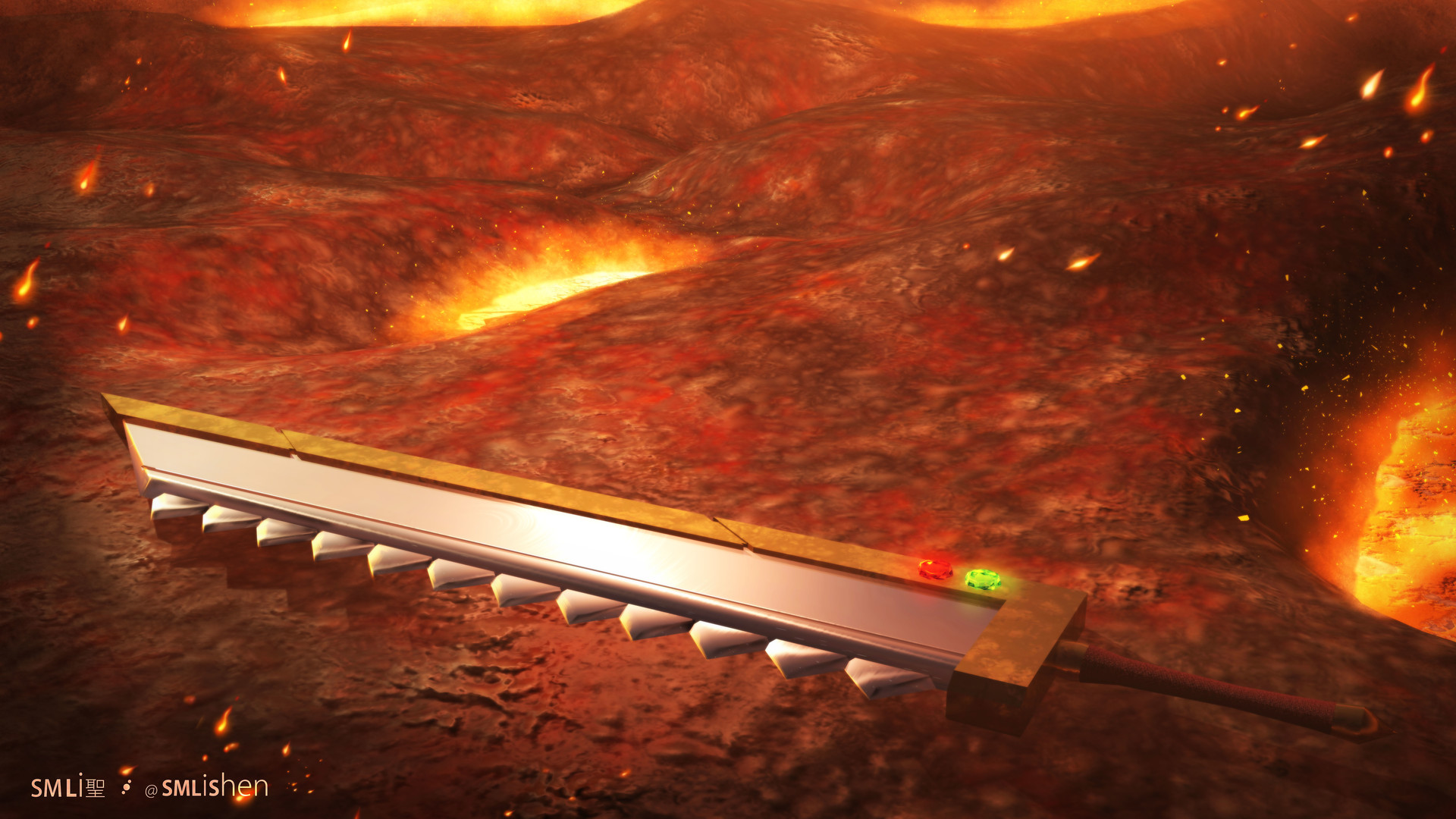 ArtStation - Breaker Blade (Terraria)