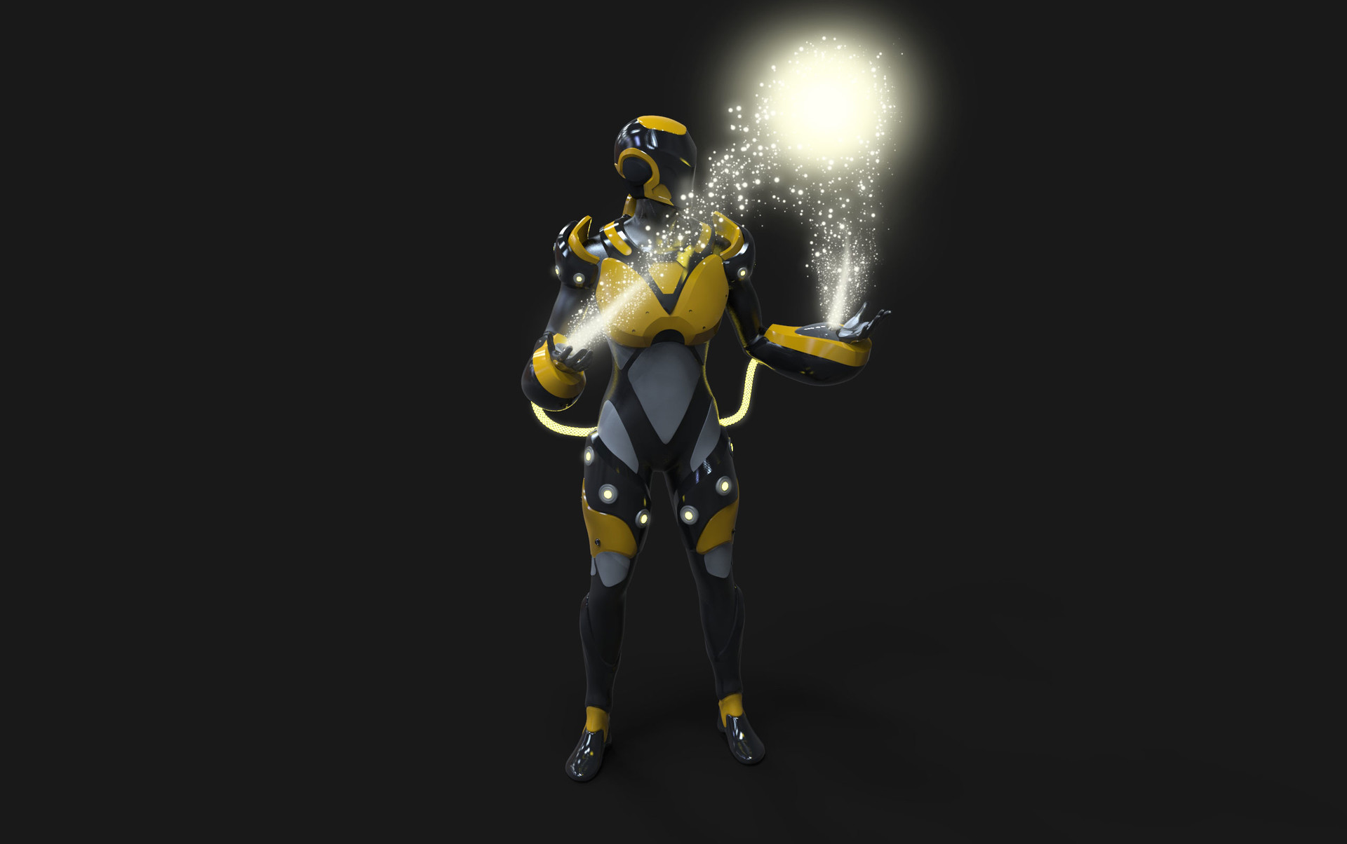 ArtStation - Nano-tech Cyborg Soldier